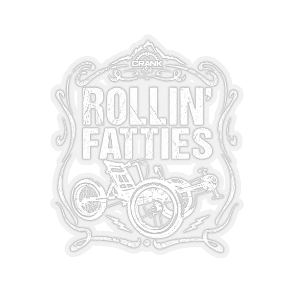 Rollin' Fatties Fat Tad Trike Stickers - Crank Style