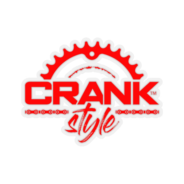 CRANK STYLE RED STICKERS - Crank Style